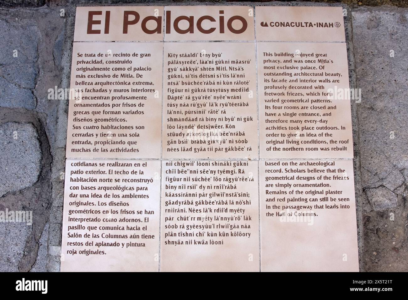 Zapotec writing hi-res stock photography and images - Alamy