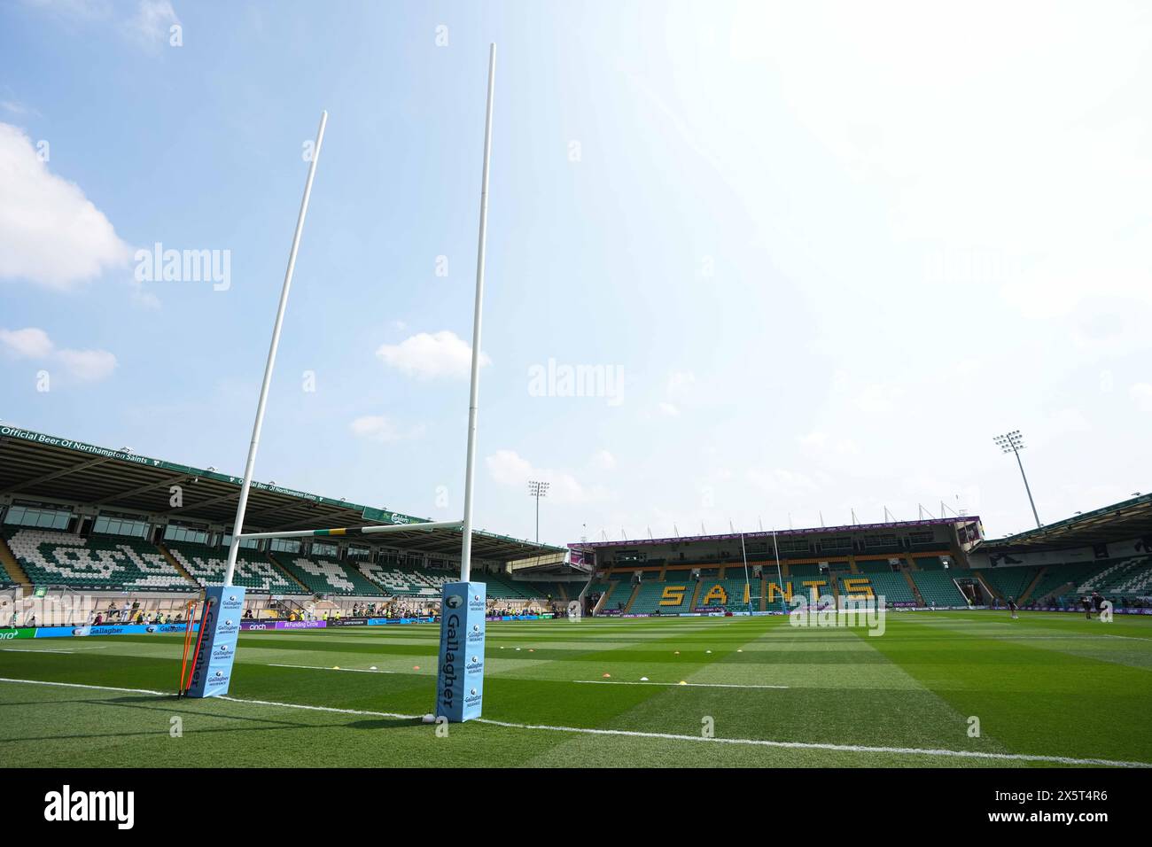 A general view inside the stadium prior to the Gallagher Premiership ...