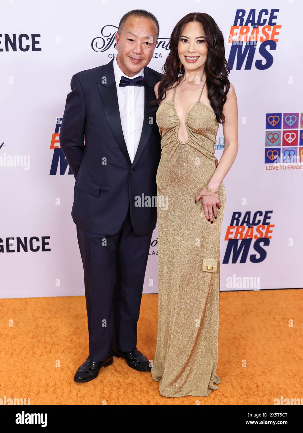 CENTURY CITY, LOS ANGELES, CALIFORNIA, USA - MAY 10: Gabriel Chiu and ...