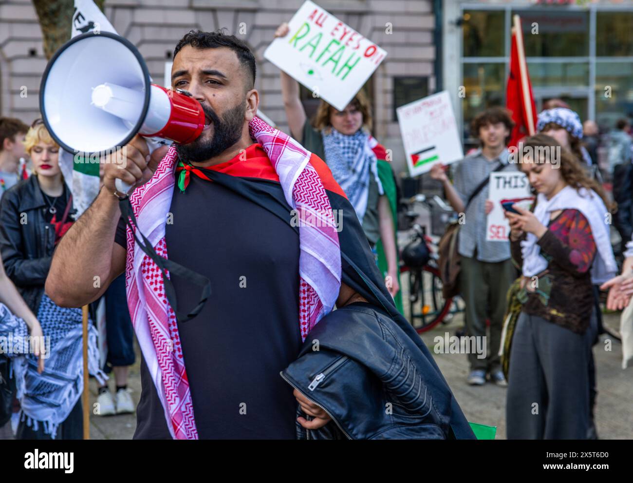 Malmo, Sweden. 11th May, 2024. 11 May 2024, Sweden, Malmö: Participants ...