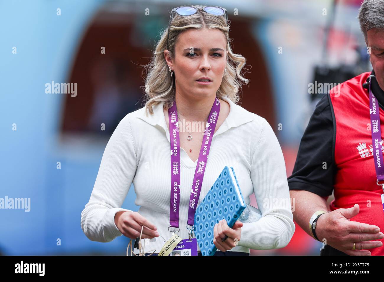 Birmingham, UK. 11th May, 2024. BBC presenter Alex Hartley ahead of ...