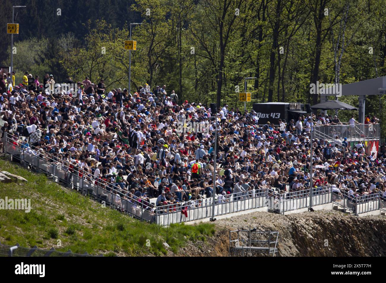 Grandstand during the 2024 TotalEnergies 6 Hours of Spa-Francorchamps ...