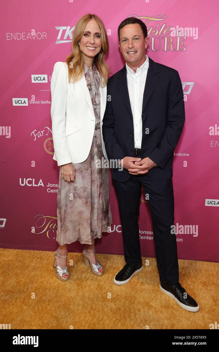 BEVERLY HILLS, CA - May 10: Dana Walden, Jay Sures at UCLA Jonsson ...