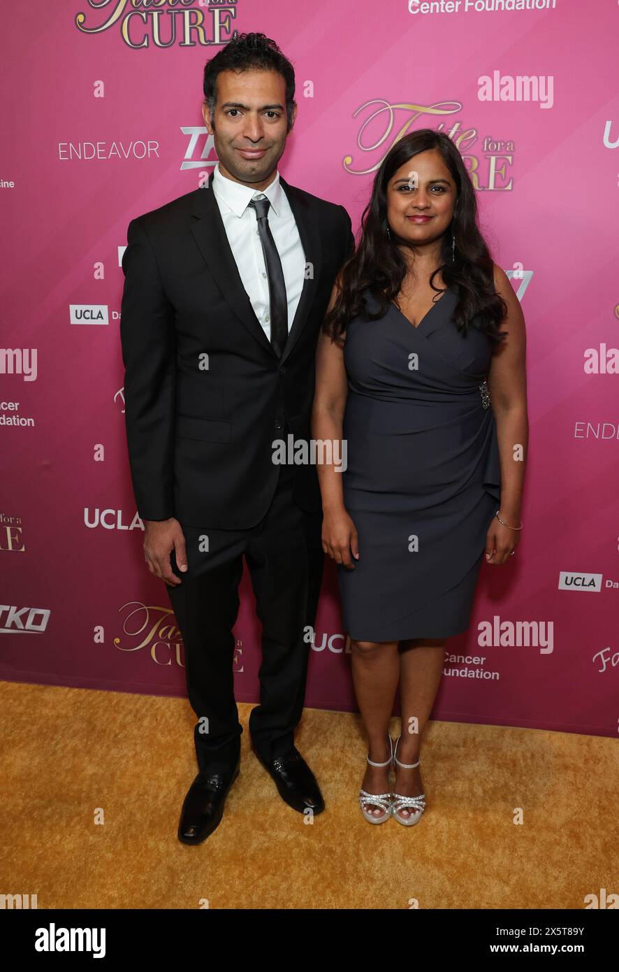 BEVERLY HILLS, CA - May 10: Amar Kishan, Namrata Kishan at UCLA Jonsson ...