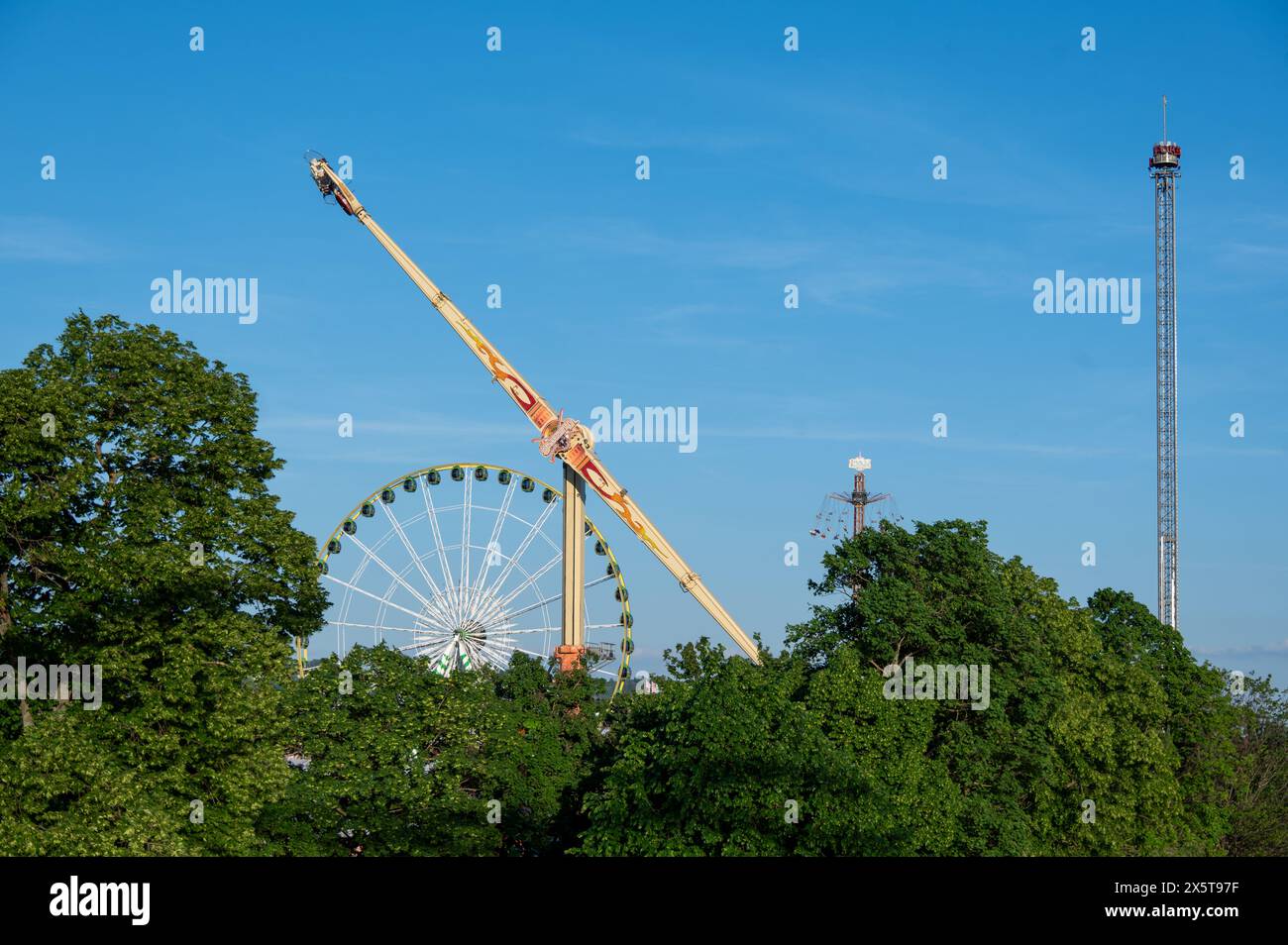 Spring fun fair , Stuttgarter Fruehlingsfest Stuttgart, Germany Stock ...