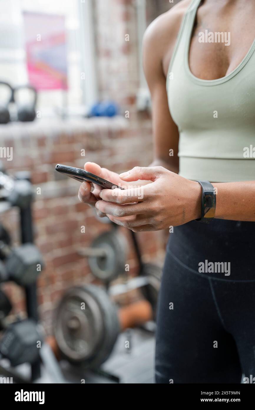 Phone gym hi-res stock photography and images - Alamy
