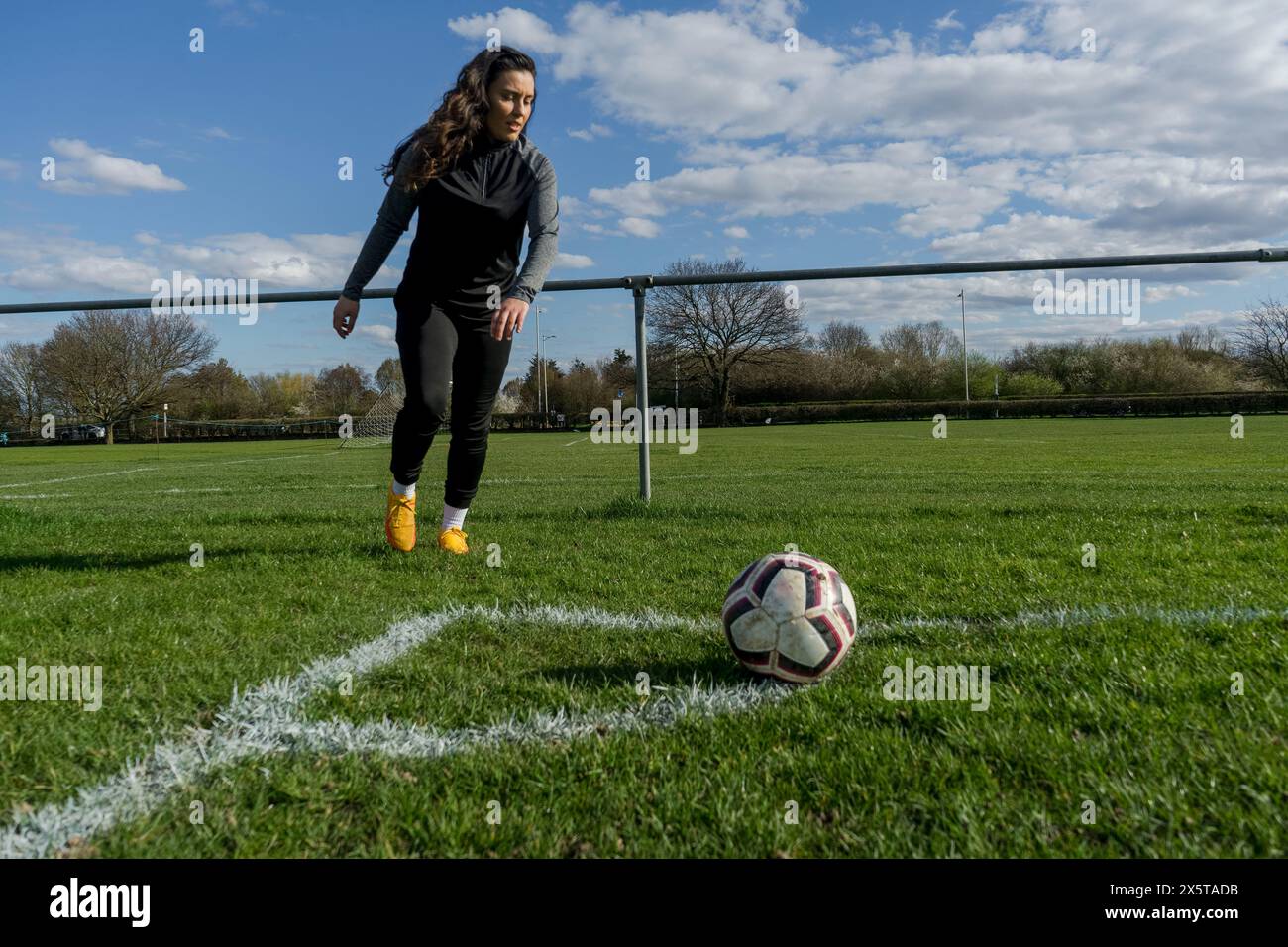 Taking corner hi-res stock photography and images - Alamy