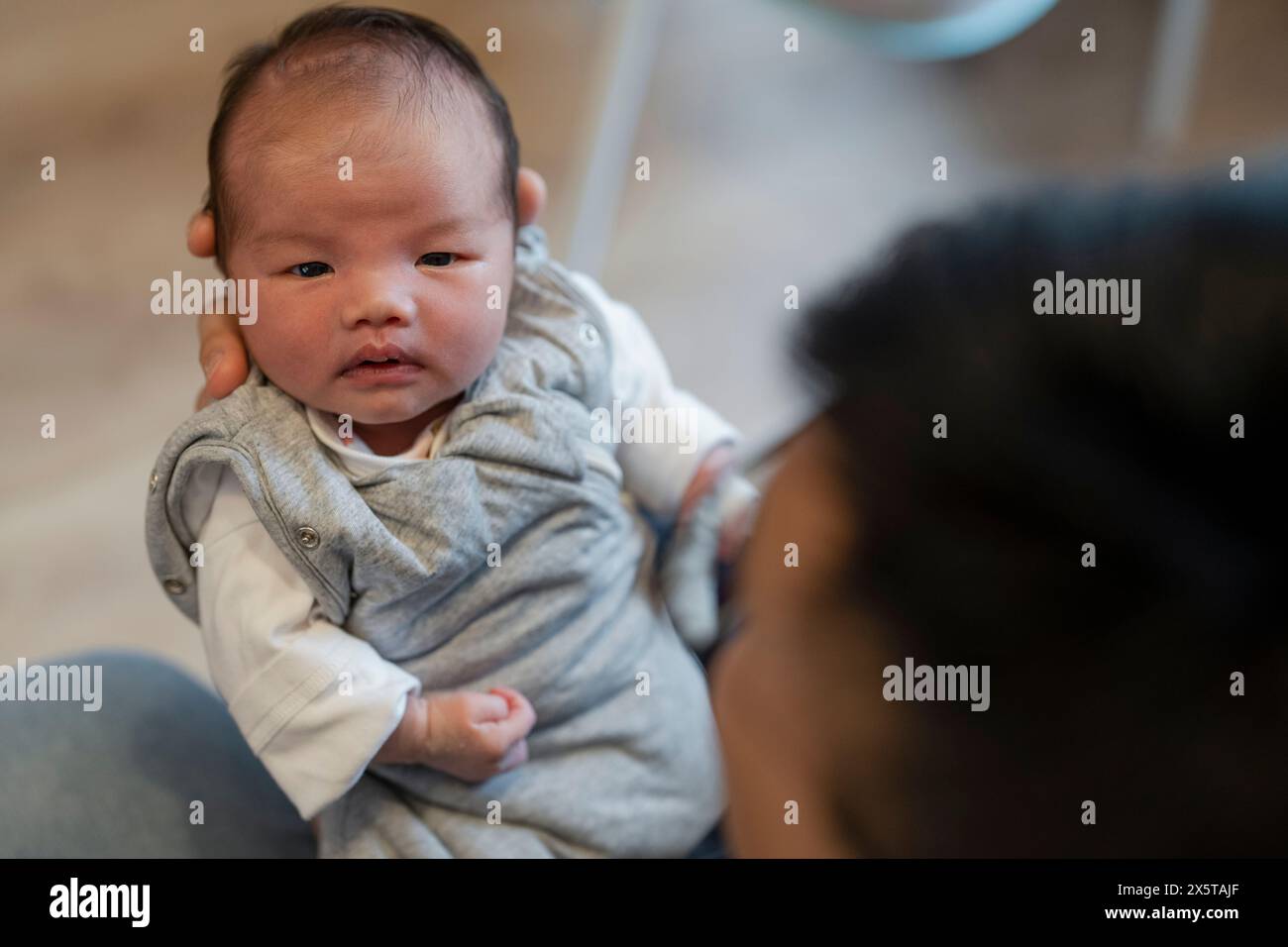 Chinese father with baby daughter hi-res stock photography and images ...