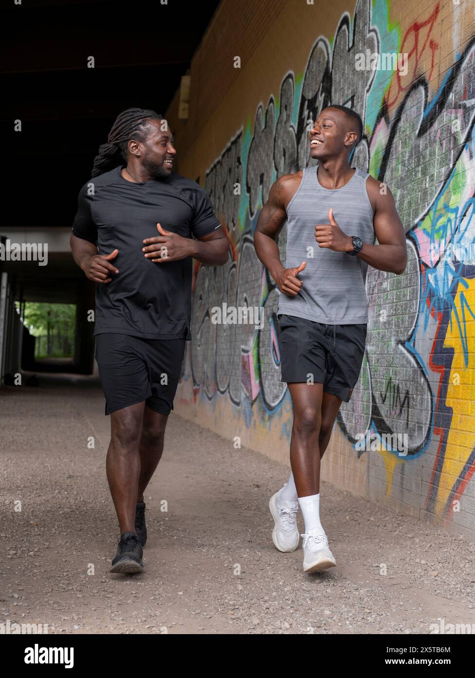 Bridge two men hi-res stock photography and images - Alamy