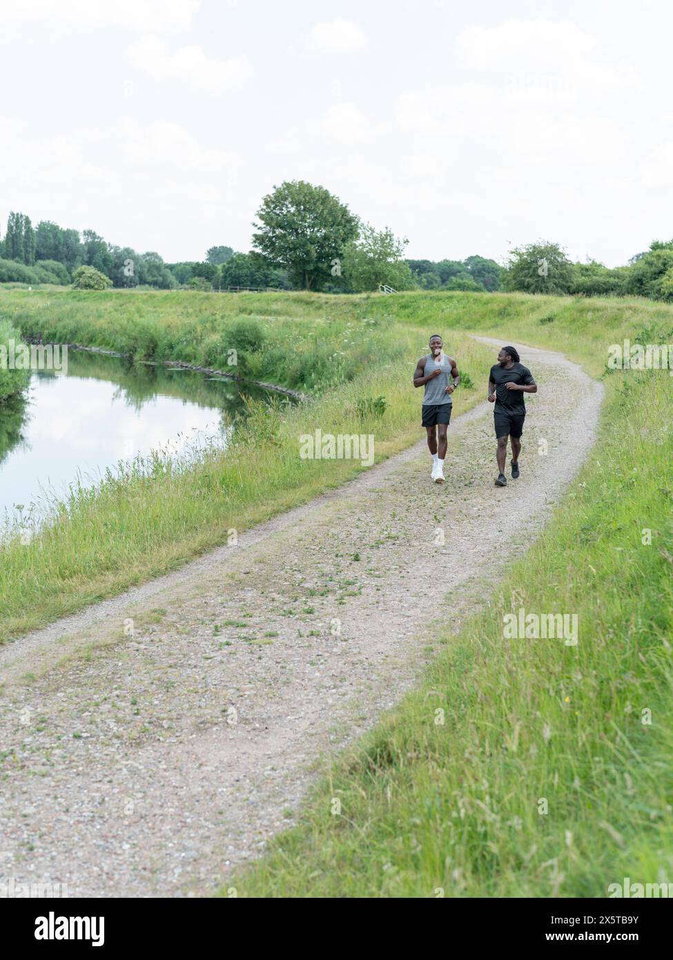 Two men by river hi-res stock photography and images - Alamy