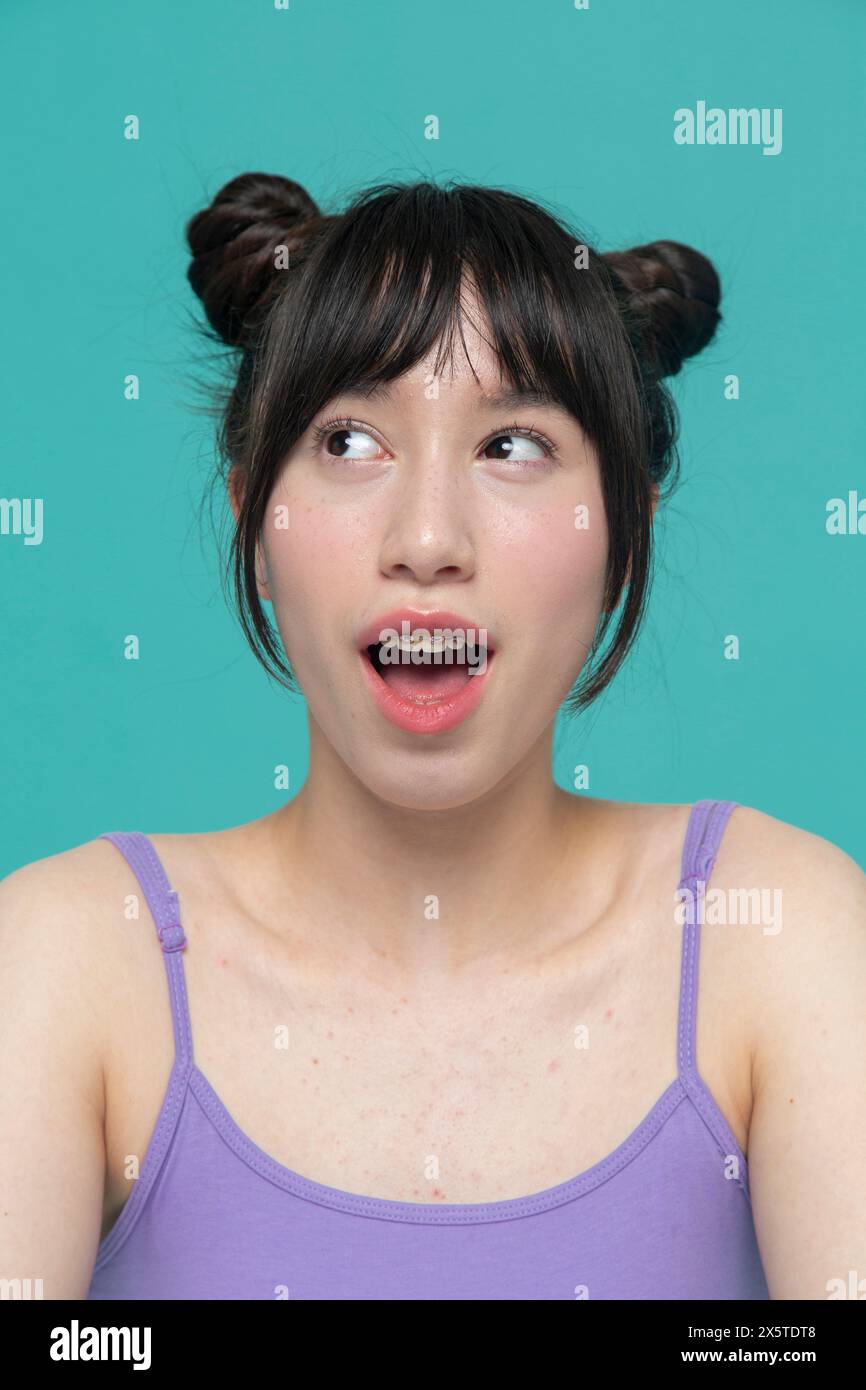 Playful surprised hi-res stock photography and images - Alamy