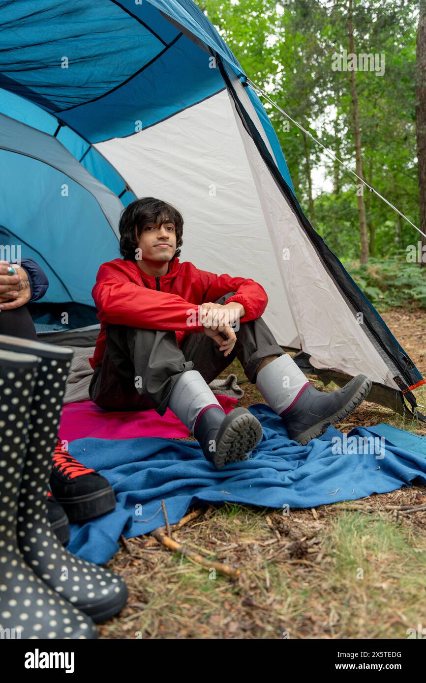 Man in rubber boots hi-res stock photography and images - Alamy