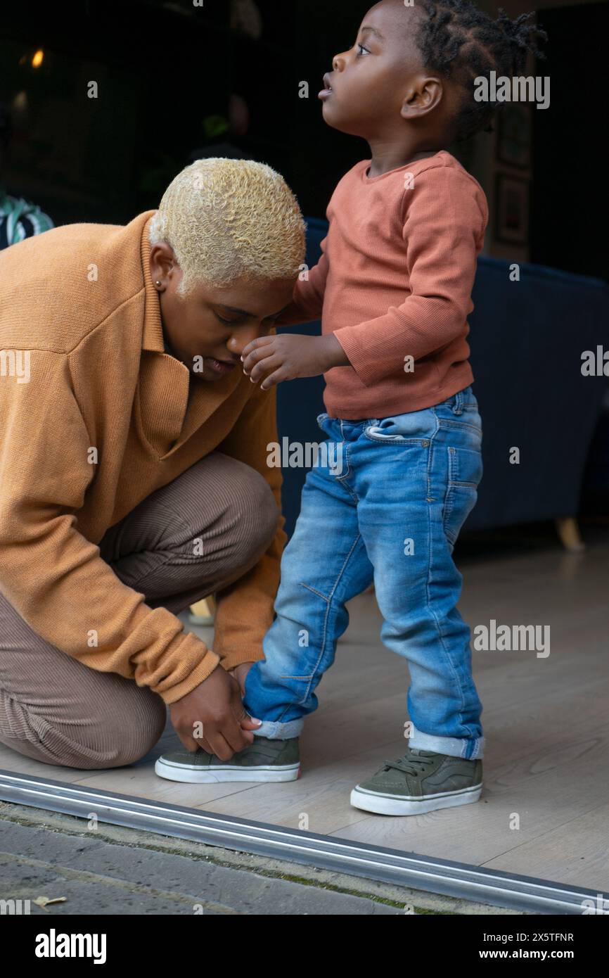 Put shoes hi-res stock photography and images - Alamy