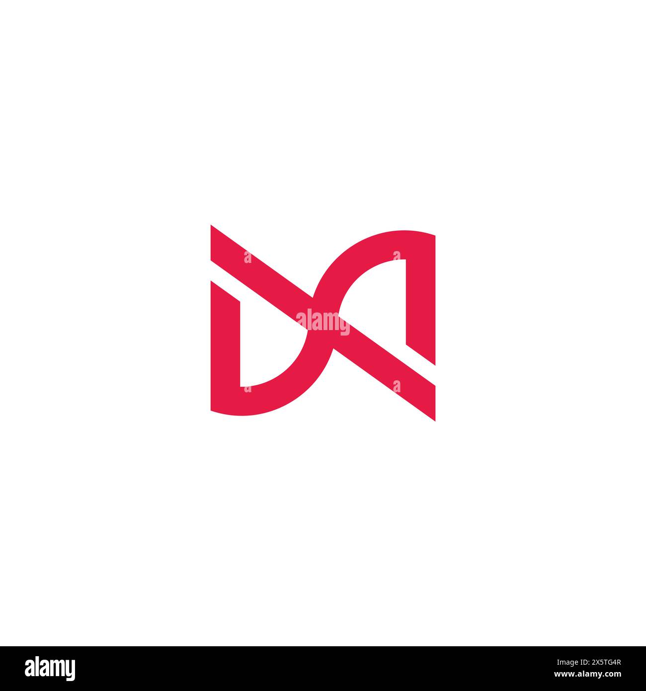 letter dc curves geometric line logo vector Stock Vector Image & Art ...