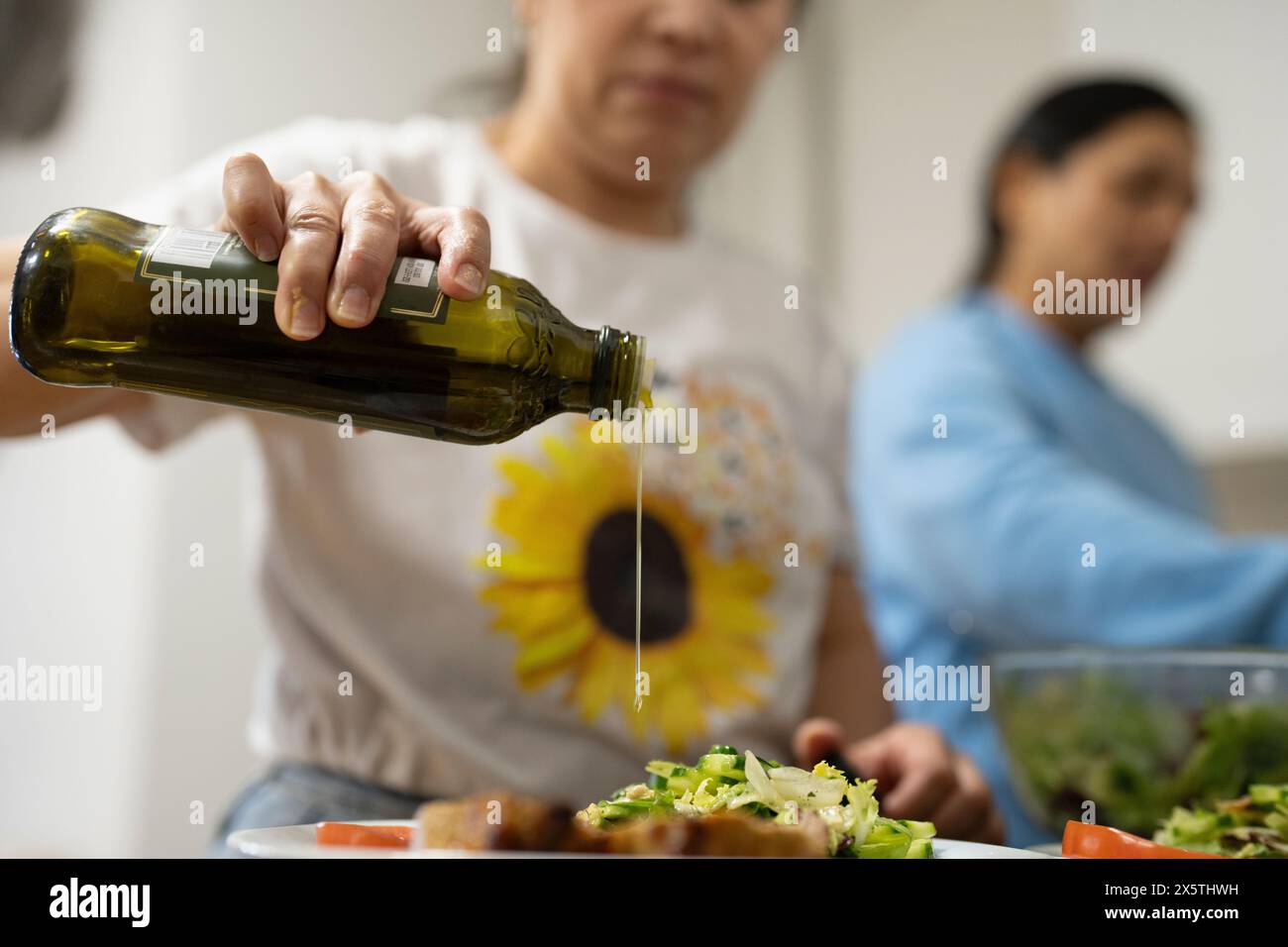 Mature hispanic woman using hi-res stock photography and images - Alamy