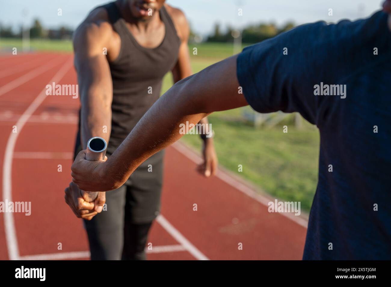 Relay race cooperation hi-res stock photography and images - Alamy