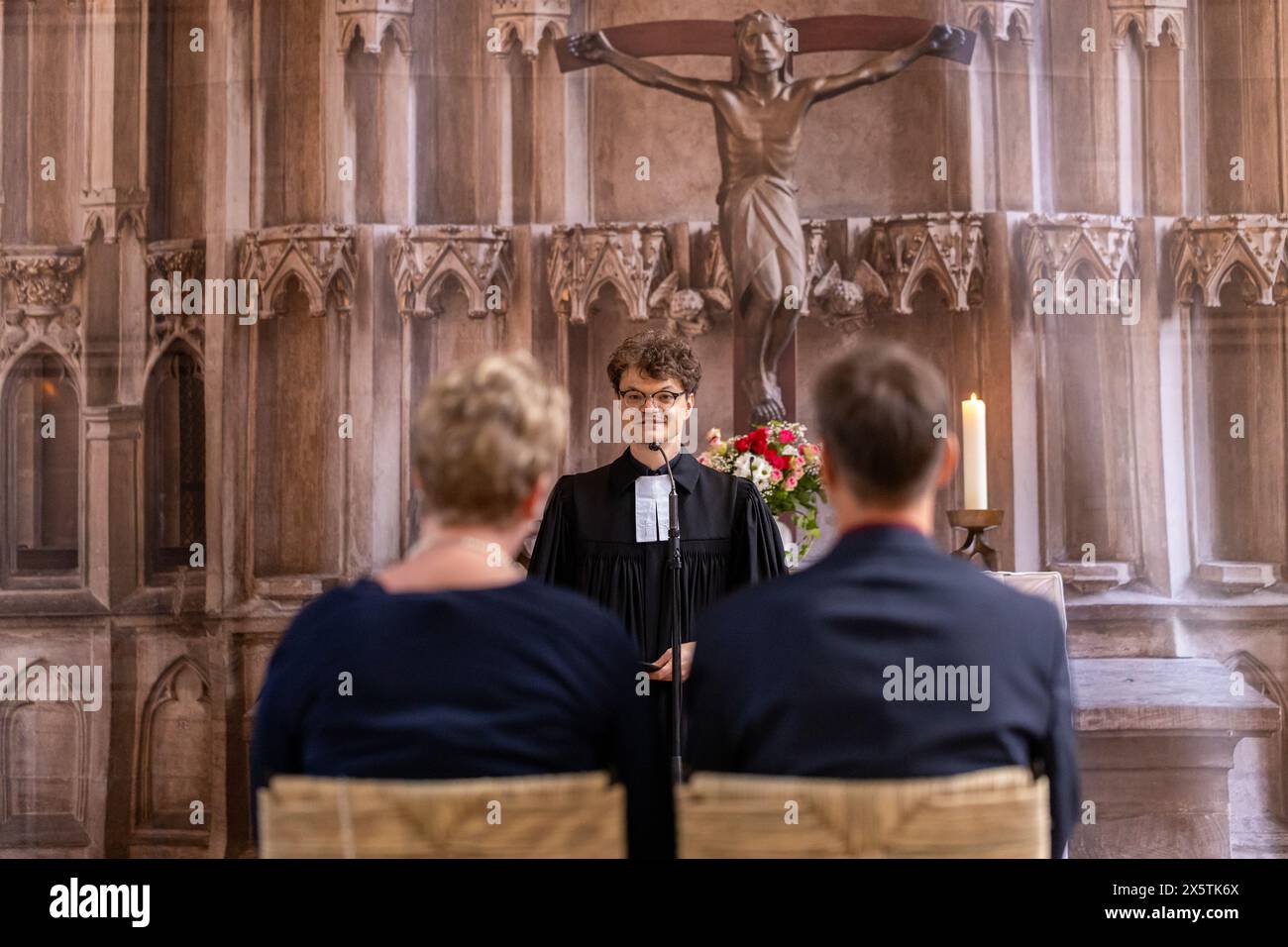 Marburg, Germany. 11th May, 2024. Katrin Schreck (née Beilborn) and ...