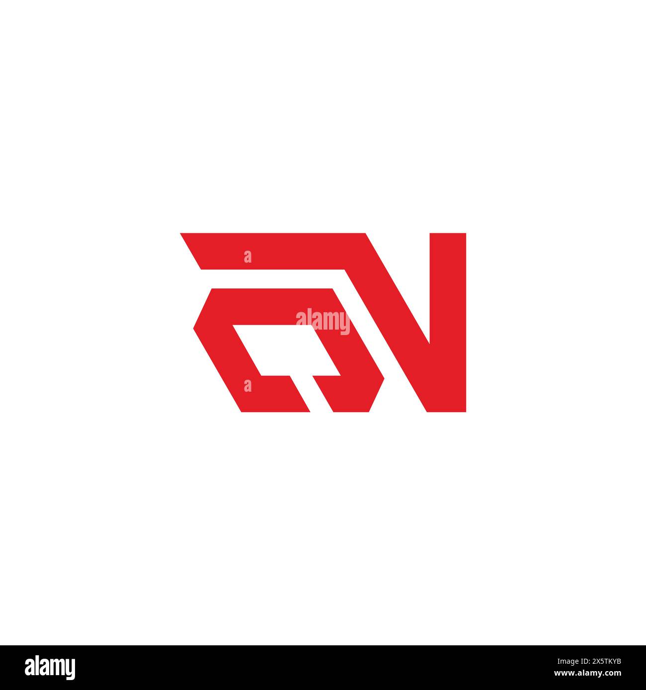 Abstract letters on circle Cut Out Stock Images & Pictures - Alamy