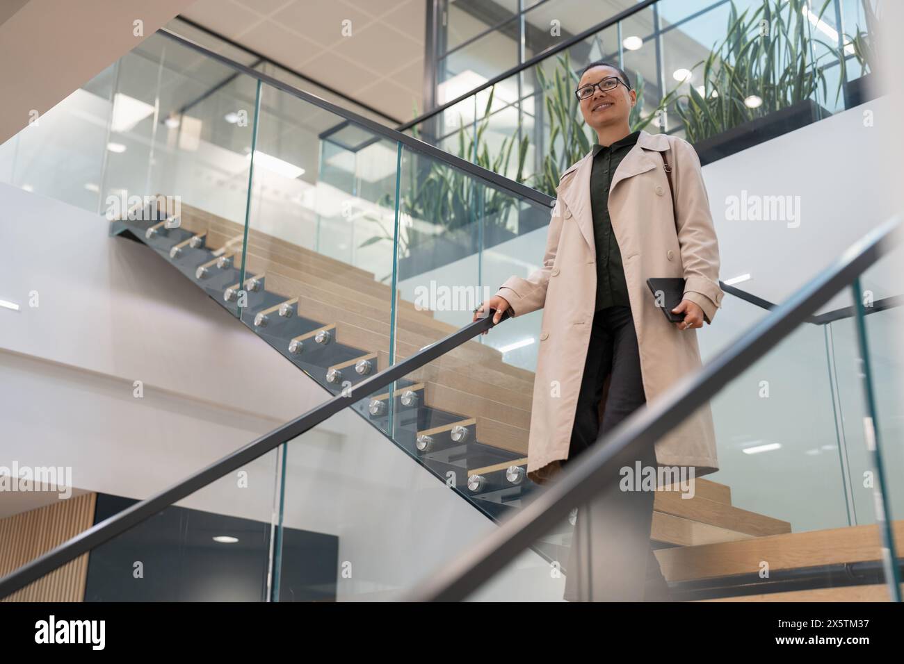 Office steps hi-res stock photography and images - Alamy