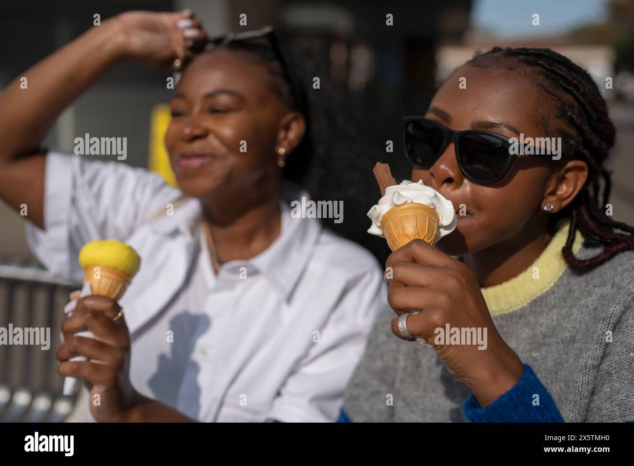 People Eating Ice Cream