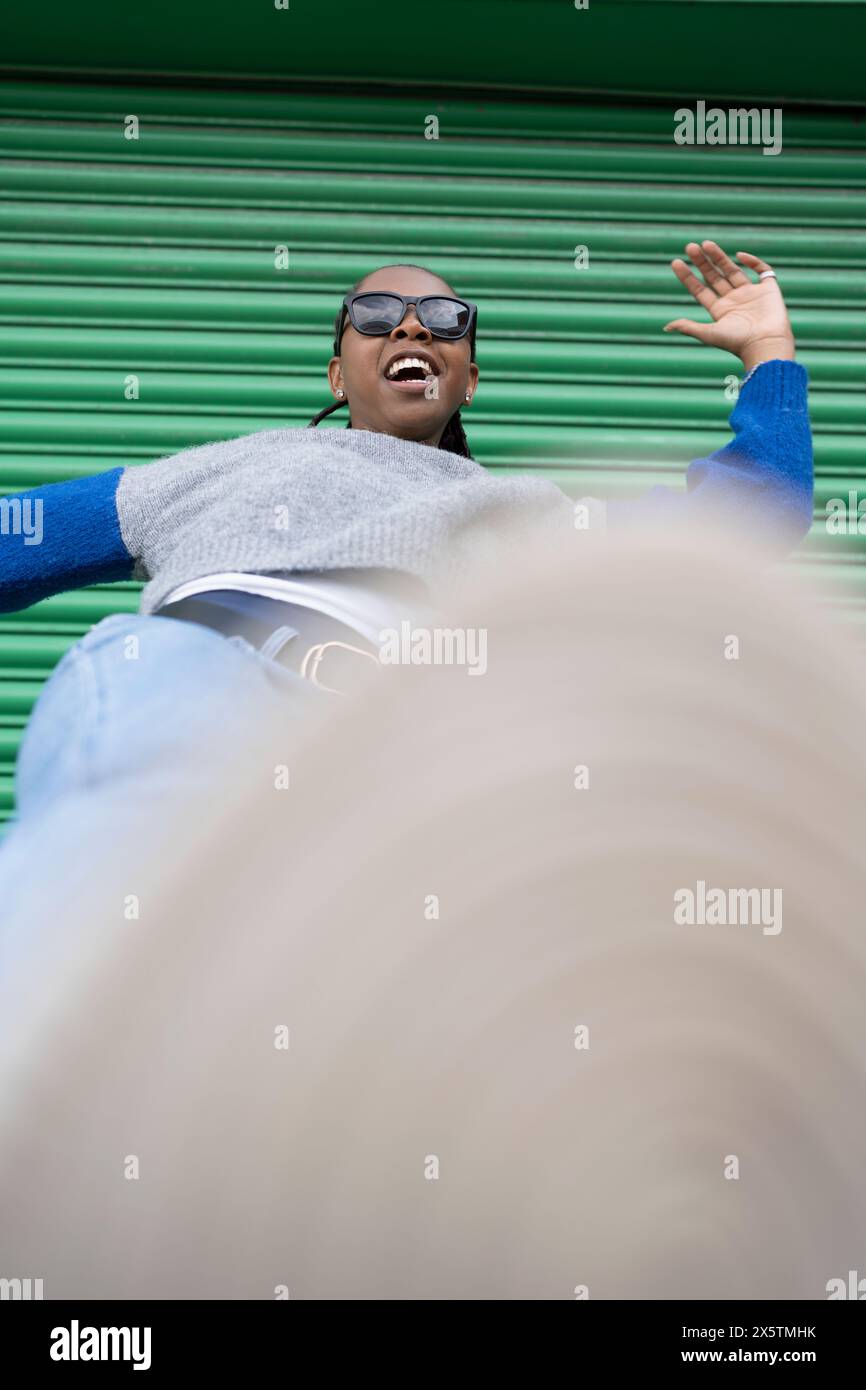 African woman kicking hi-res stock photography and images - Alamy