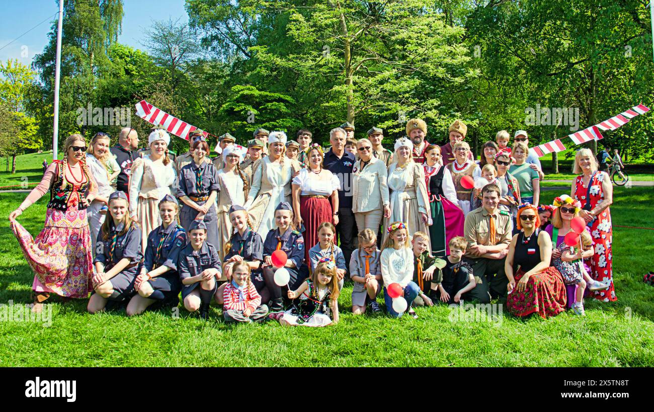 Glasgow, Scotland, UK. 11th May, 2024: Polish Heritage Day was ...