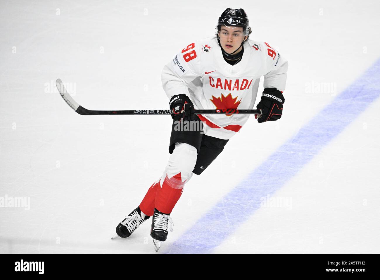 Prague, Czech Republic. 11th May, 2024. Great Britain vs Canada group A ...