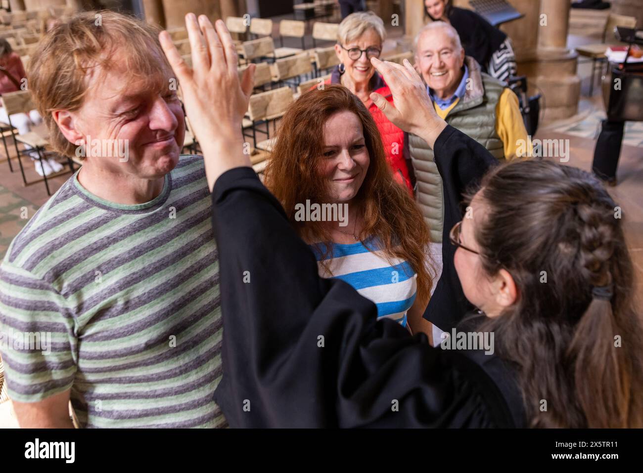 11 May 2024, Hesse, Marburg: Martin Heller and Tanja Nurtsch from ...