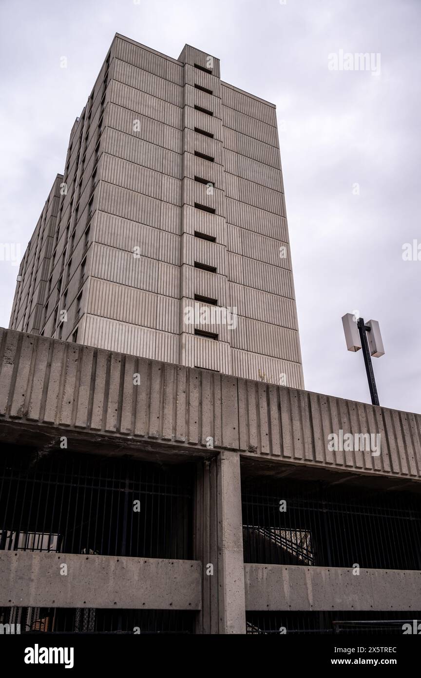 Calgary, Alberta - May 4, 2024: The Langin Place and Baker House ...