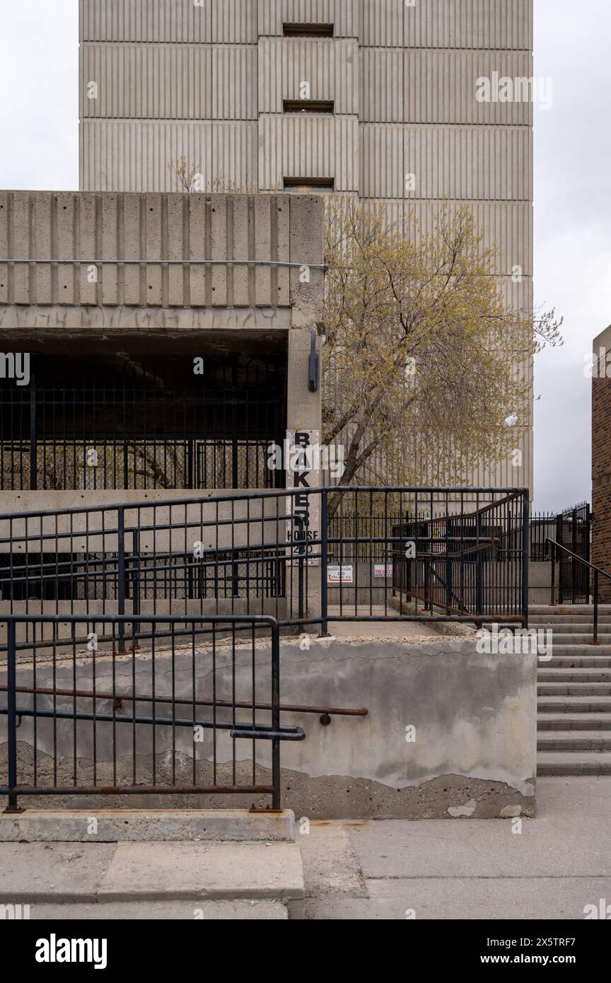 Calgary, Alberta - May 4, 2024: The Langin Place and Baker House ...