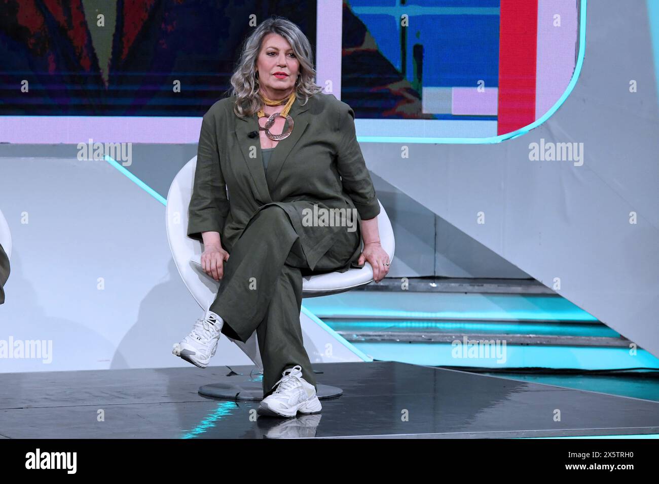 Milan, Italy. 10th May, 2024. Milan, TV broadcast "TV Talk" - Beatrice ...