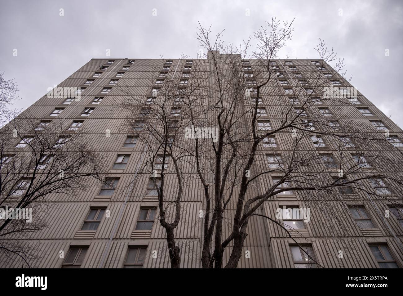 Calgary, Alberta - May 4, 2024: The Langin Place and Baker House ...