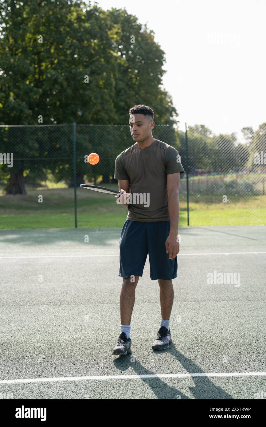 Pickleball court uk hi-res stock photography and images - Alamy