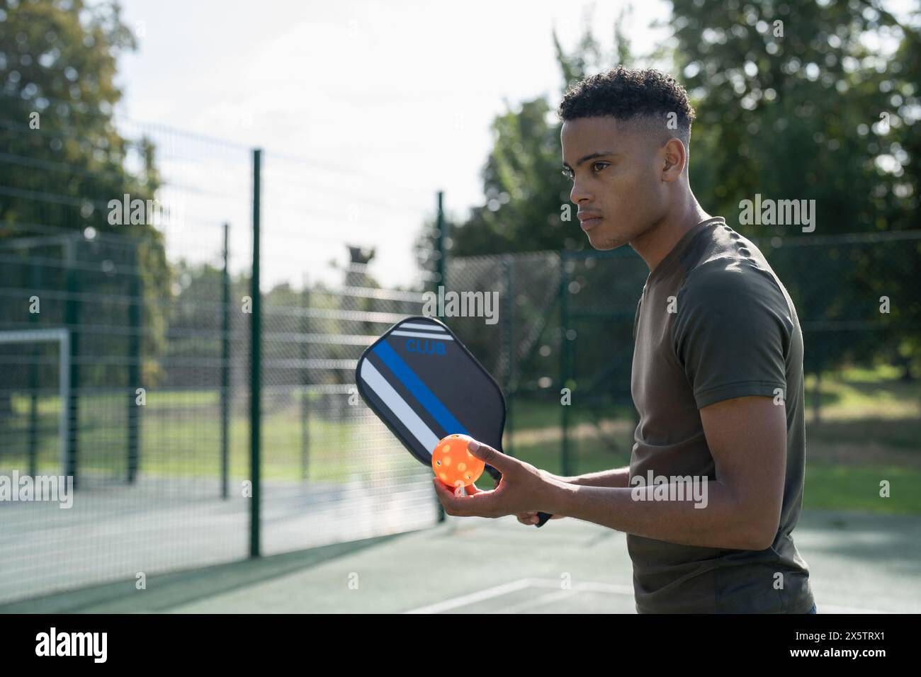 Pickleball court uk hi-res stock photography and images - Alamy