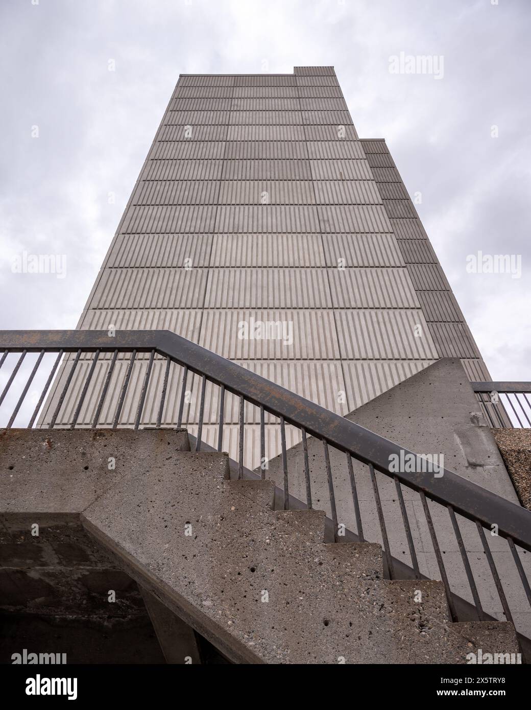 Calgary, Alberta - May 4, 2024: The Langin Place and Baker House ...