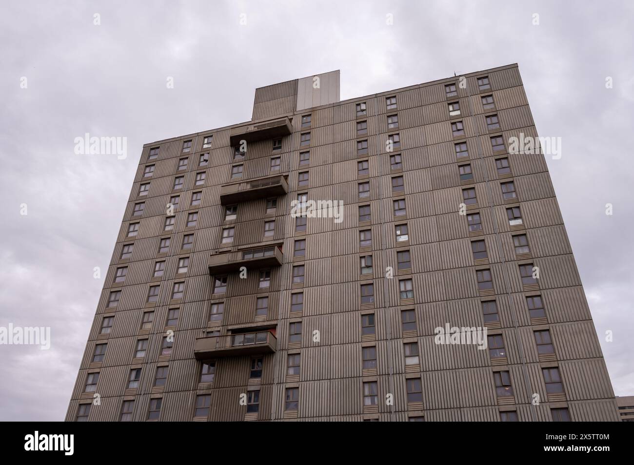 Calgary, Alberta - May 4, 2024: The Langin Place and Baker House ...