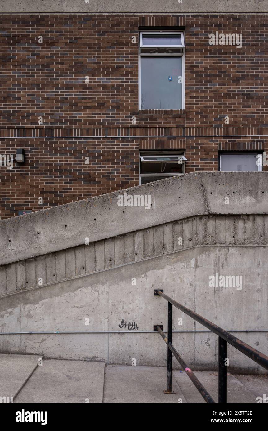 Calgary, Alberta - May 4, 2024: The Langin Place and Baker House ...
