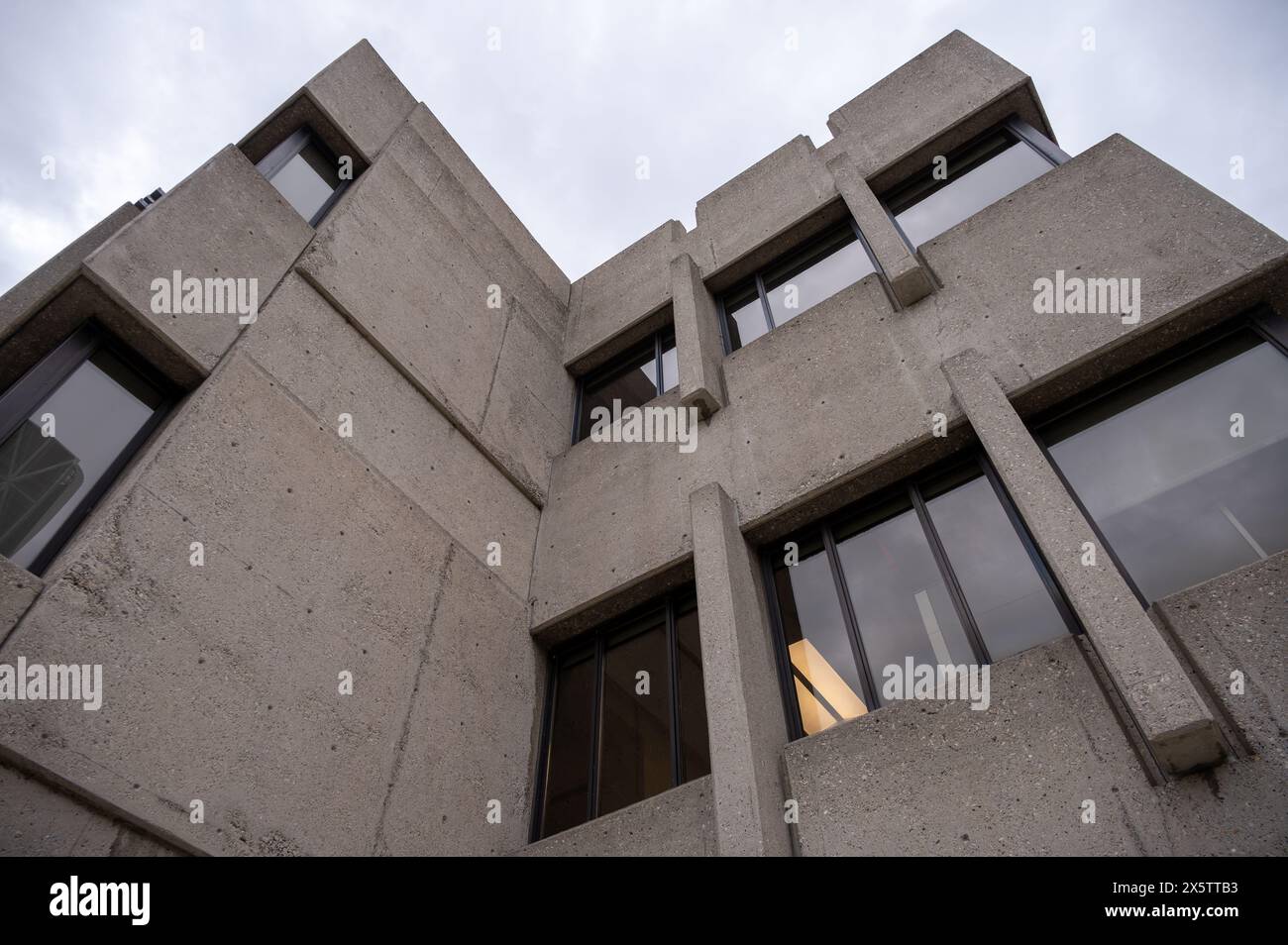 Calgary, Alberta - May 4, 2024: Former home of the Calgary Catholic ...