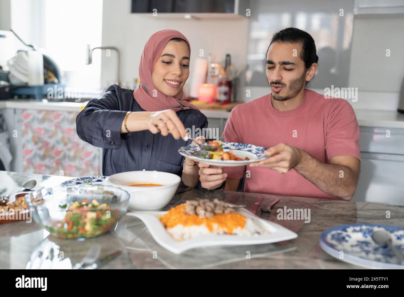 Adult meal hi-res stock photography and images - Alamy