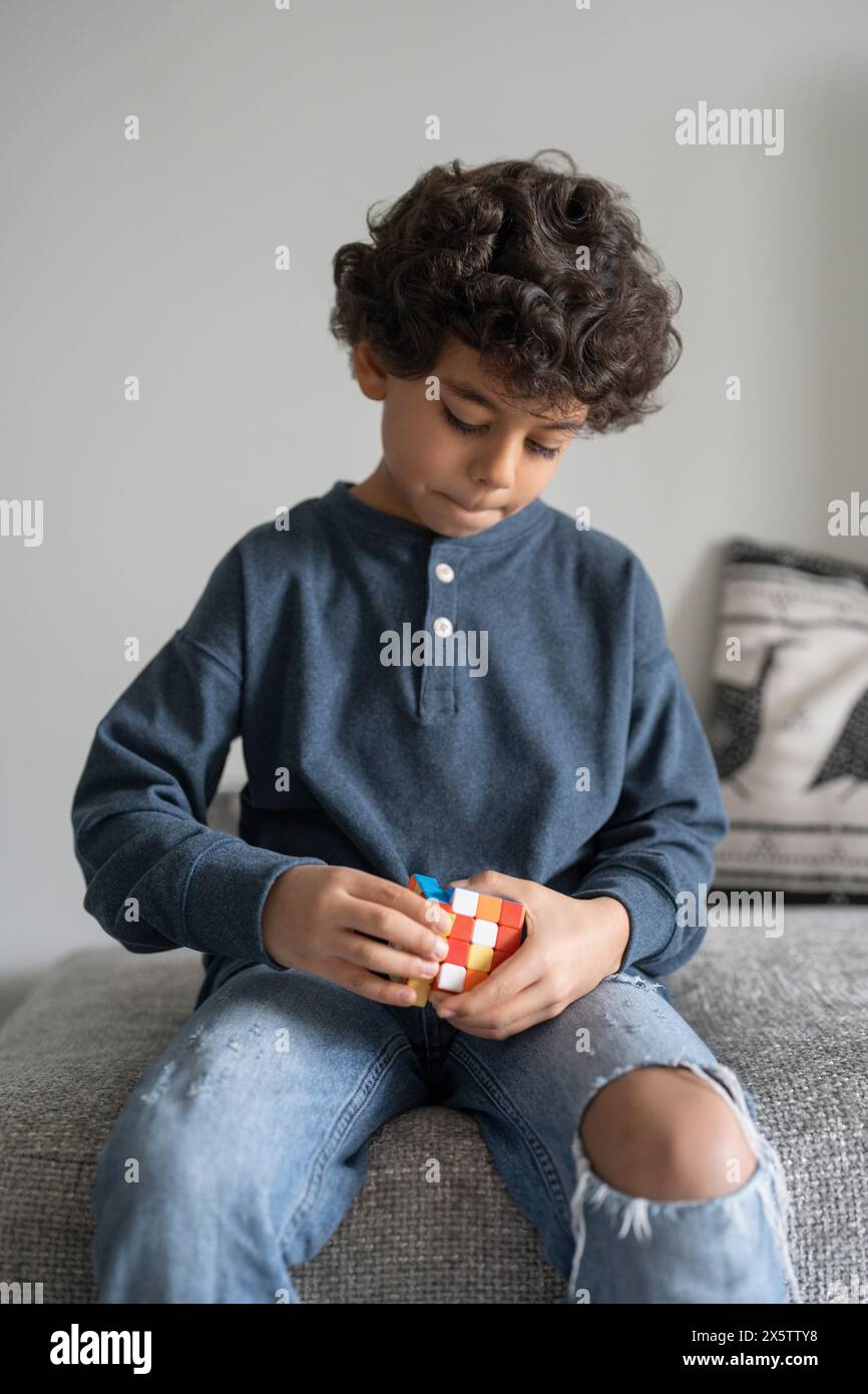 Boy cube hi-res stock photography and images - Alamy