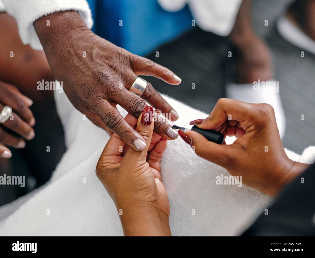 African manicure hi-res stock photography and images - Alamy
