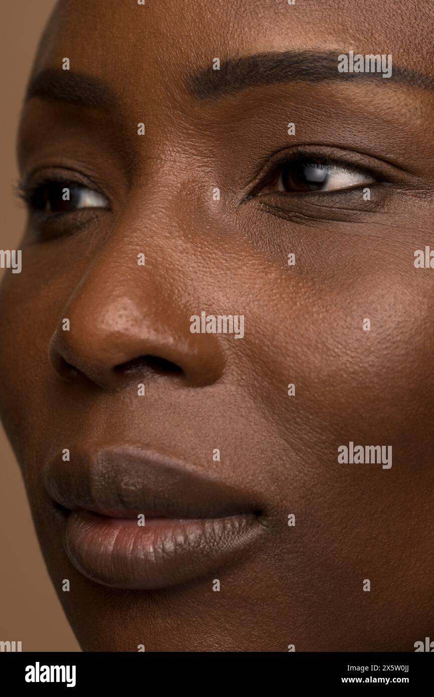 Close up mature womans portrait hi-res stock photography and images - Alamy