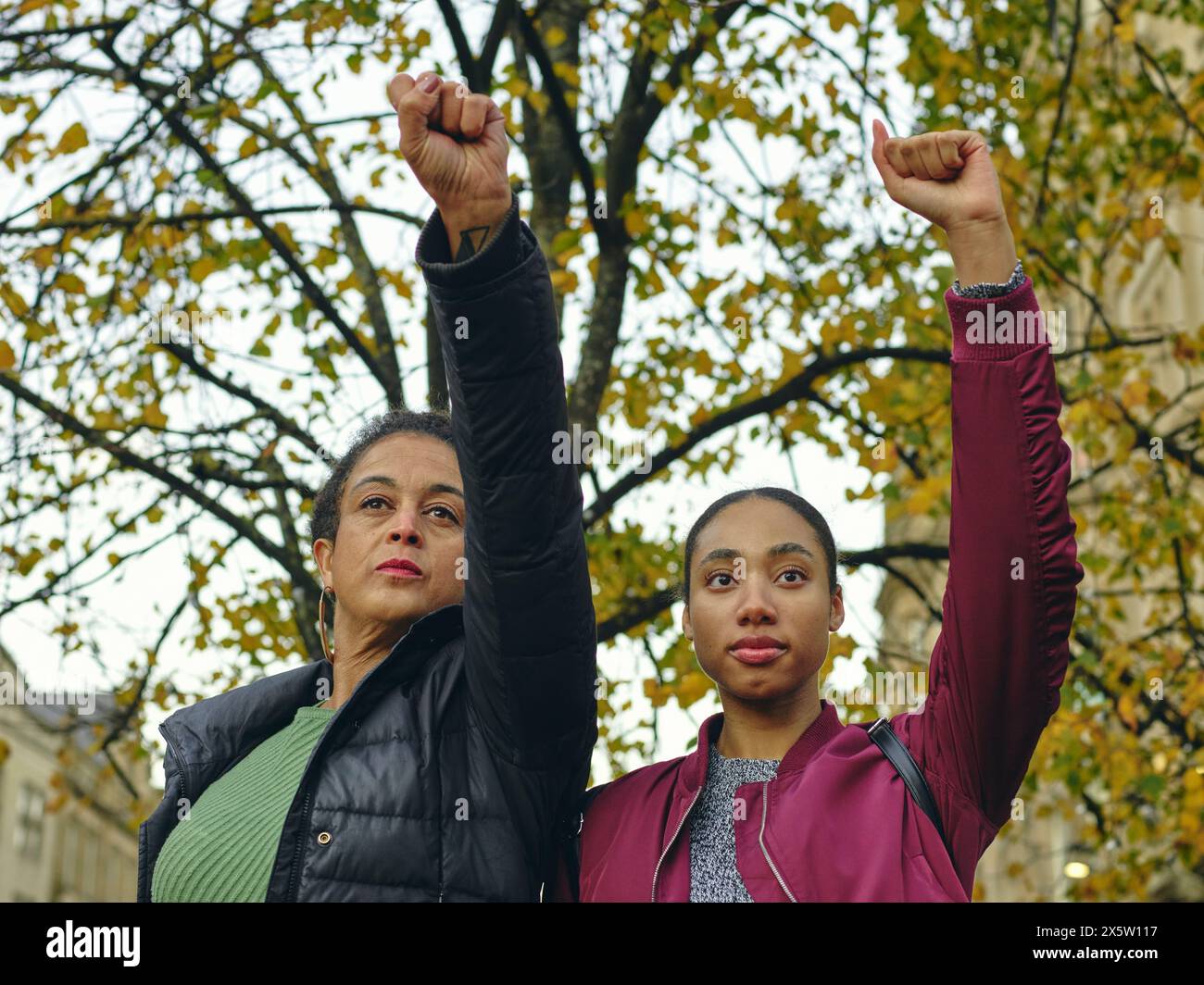 Two young activists hi-res stock photography and images - Alamy