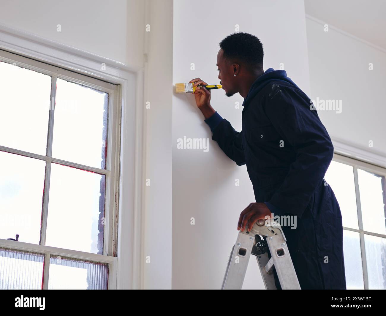 Loft apartment white hi-res stock photography and images - Alamy