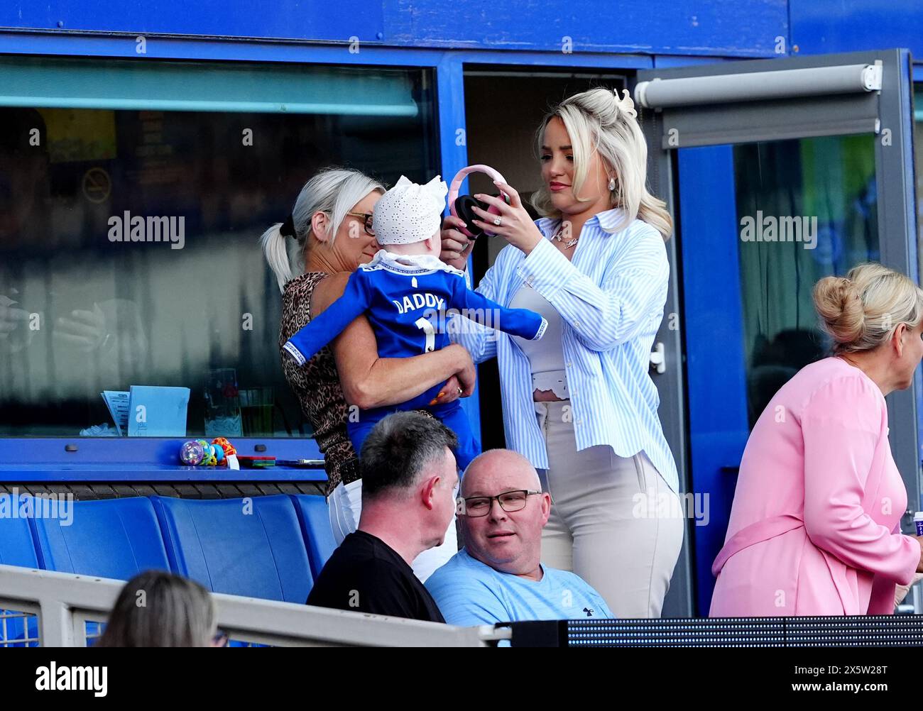 Megan Pickford, the wife of Everton goalkeeper Jordan Pickford, and ...