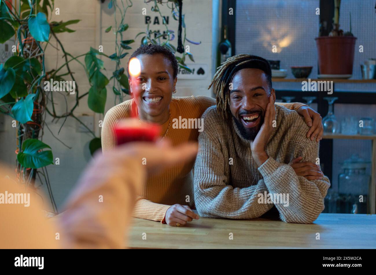 Three women friends celebrating hi-res stock photography and images - Alamy