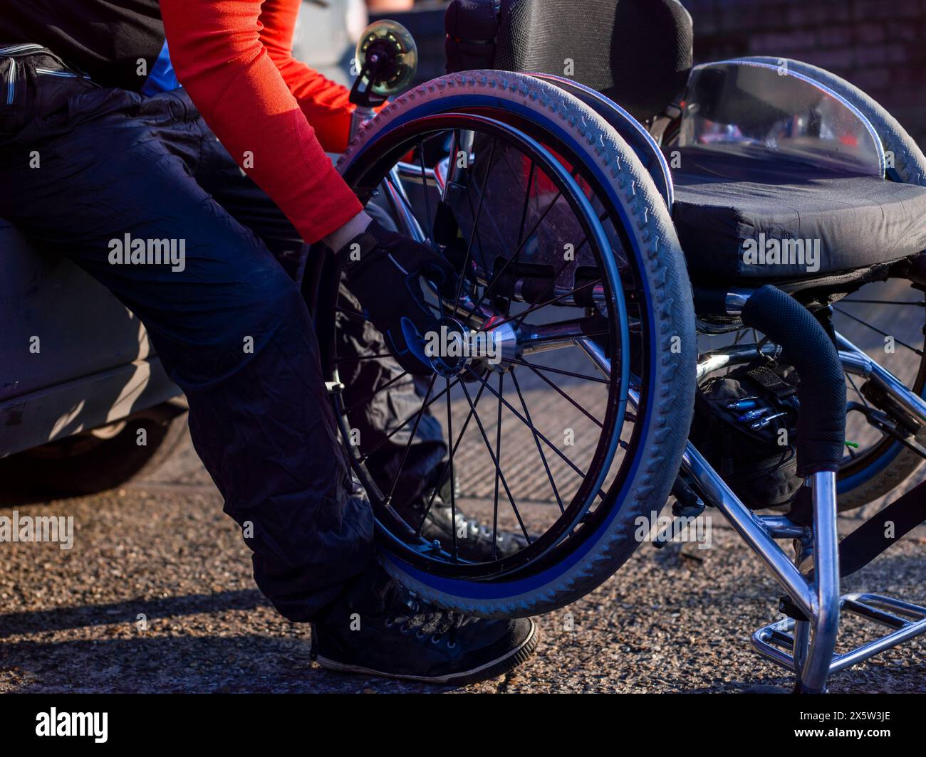 Handcycle hi-res stock photography and images - Alamy