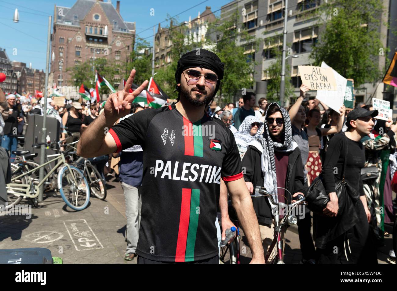 Palästina protest amsterdam hi-res stock photography and images - Alamy