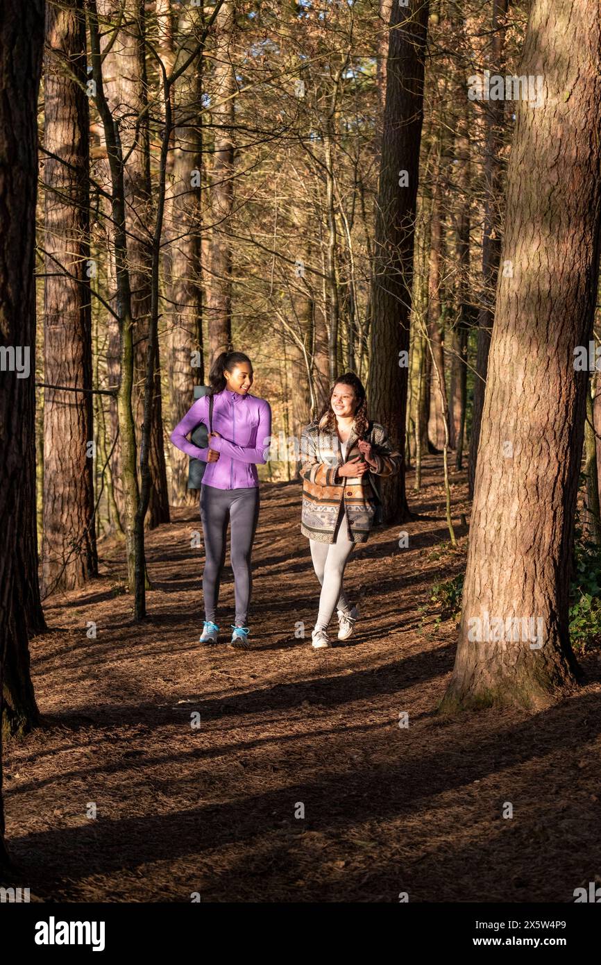 Women in forest hi-res stock photography and images - Alamy