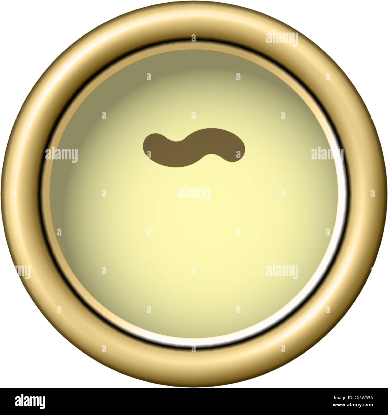 Tilde symbol. Vintage golden typewriter button Stock Vector Image & Art ...